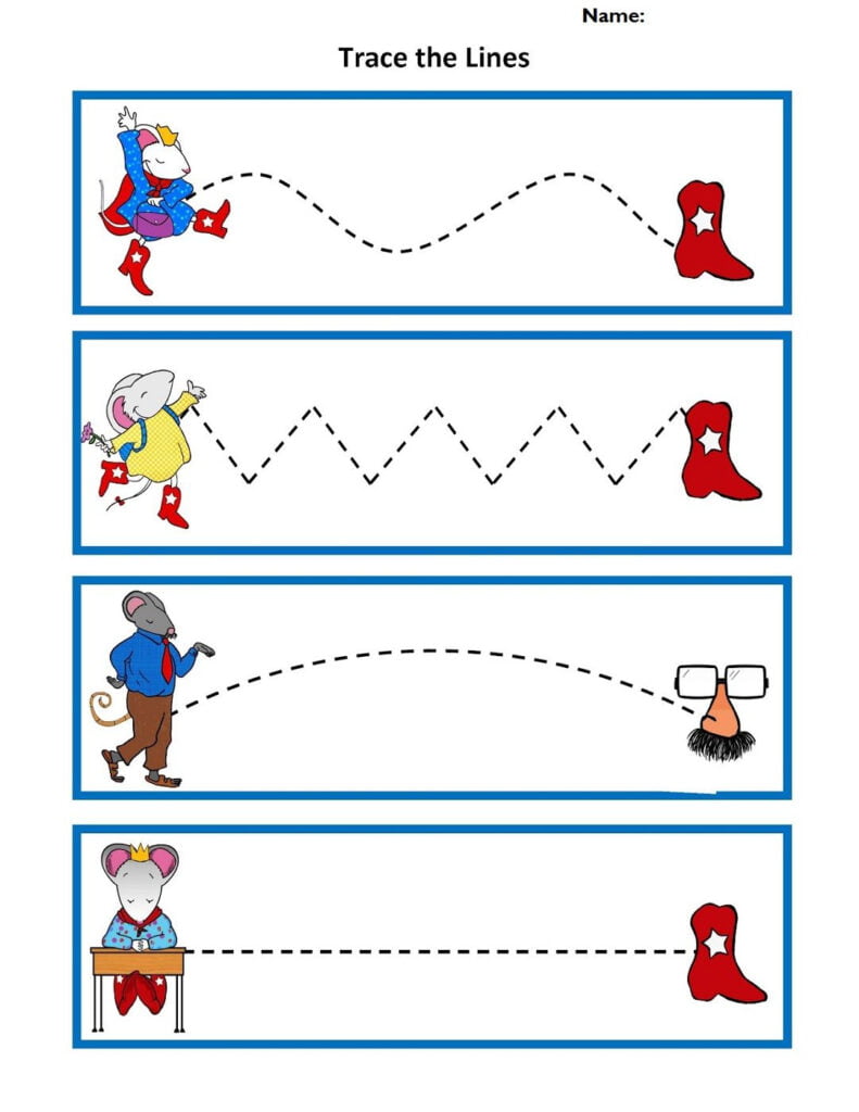 4 Year Old Worksheets Printable Kids Learning Activities Free Preschool