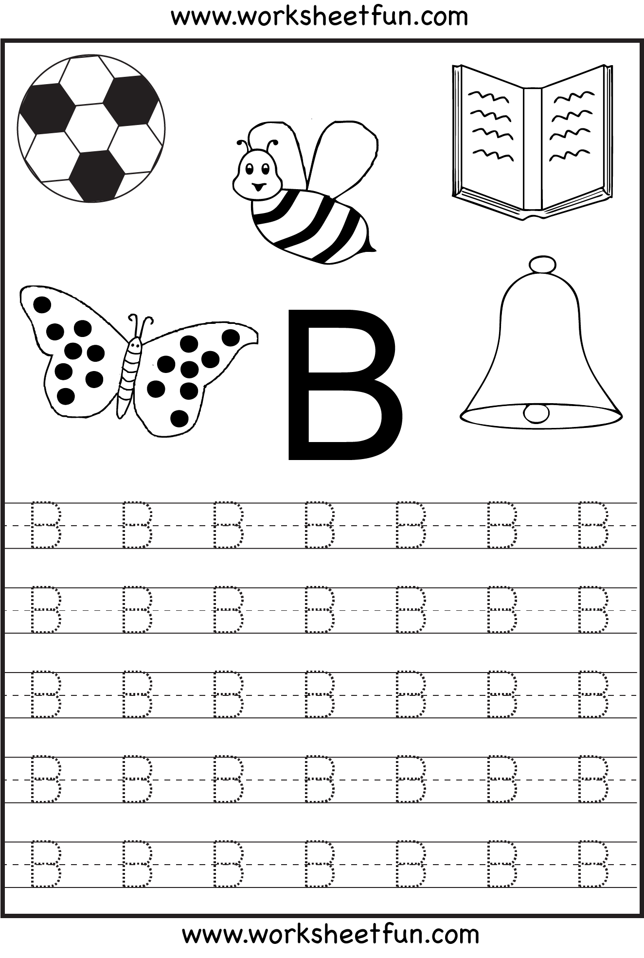 Alphabet Free Printable Kindergarten Worksheets Free Printable