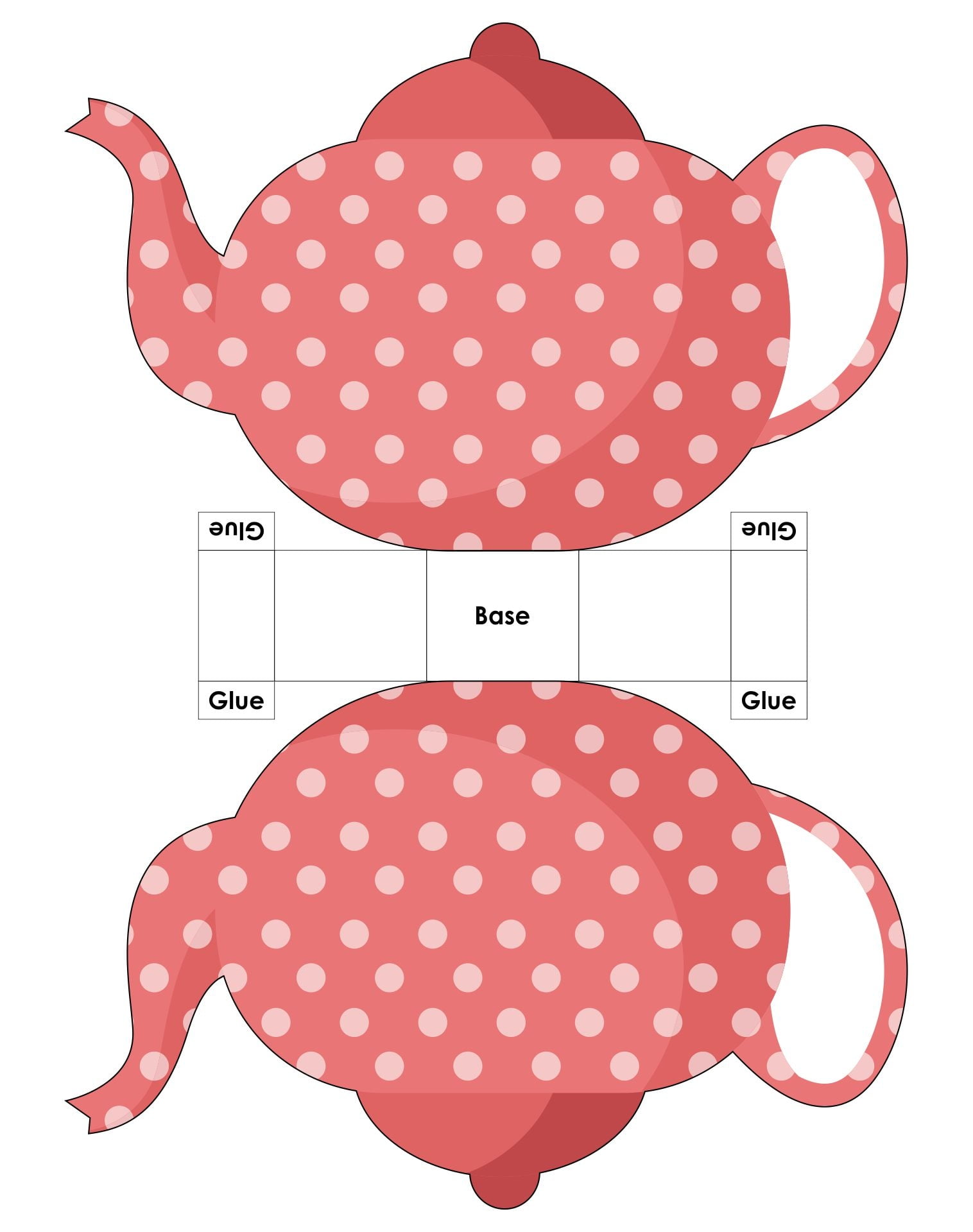 Free Printable 3d Tea Cup Template Free Printable