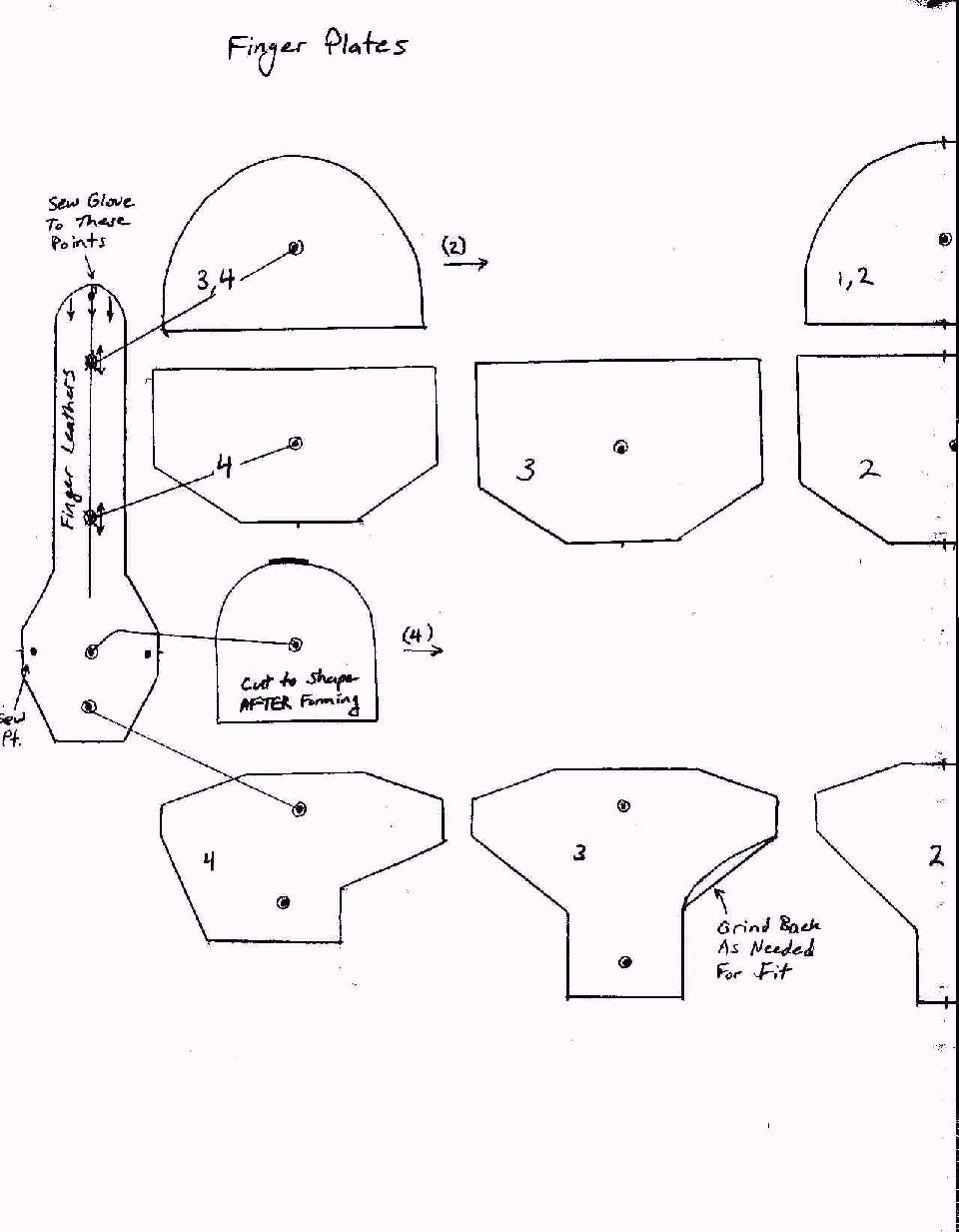 Printable Leather Armor Templates Free Printable