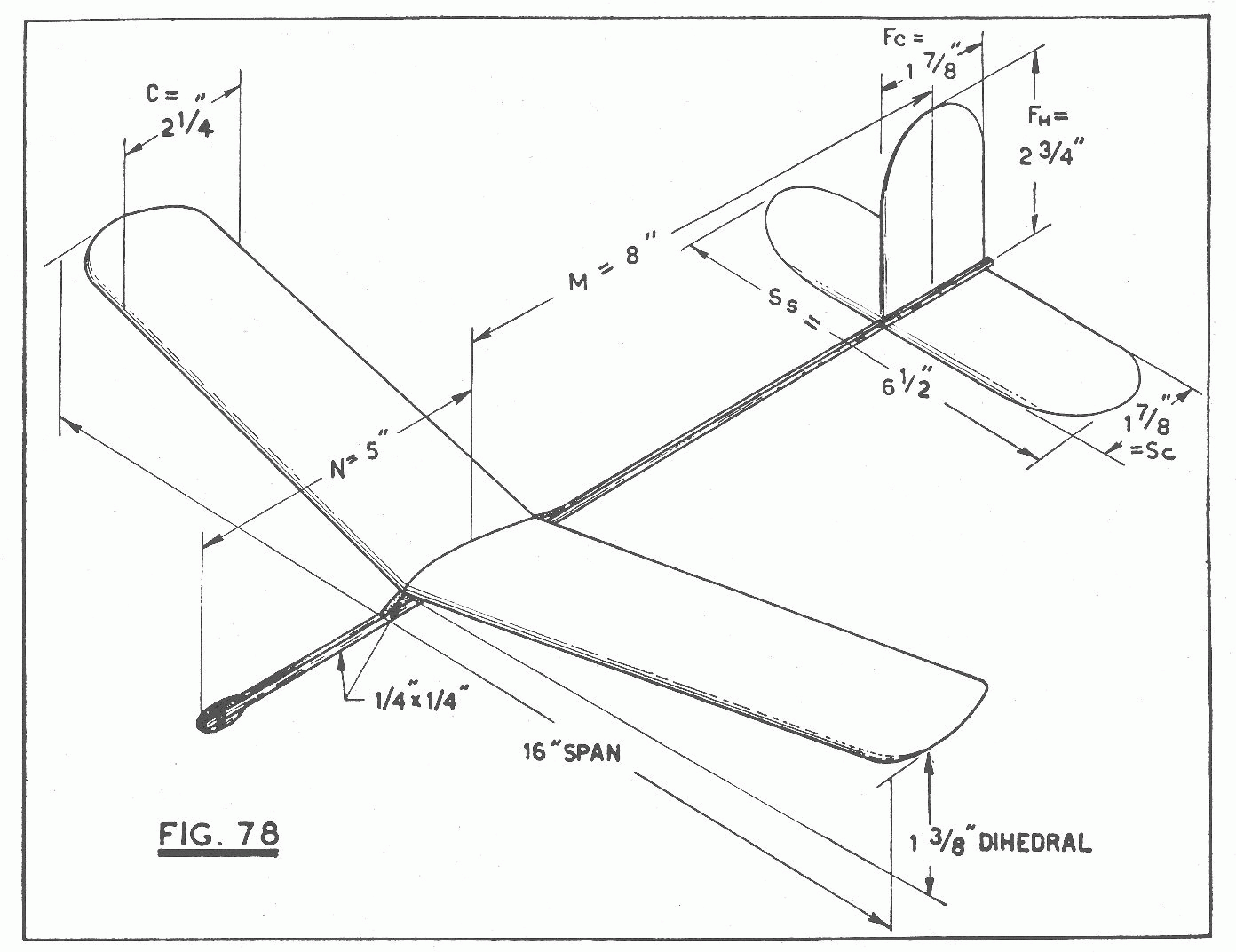 Printable Balsa Wood Glider Template Free Printable